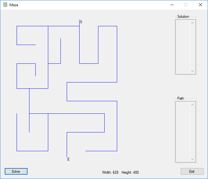 GitHub - JoshuaEstrada329/MazeAI: Using a depth first search, an AI ...